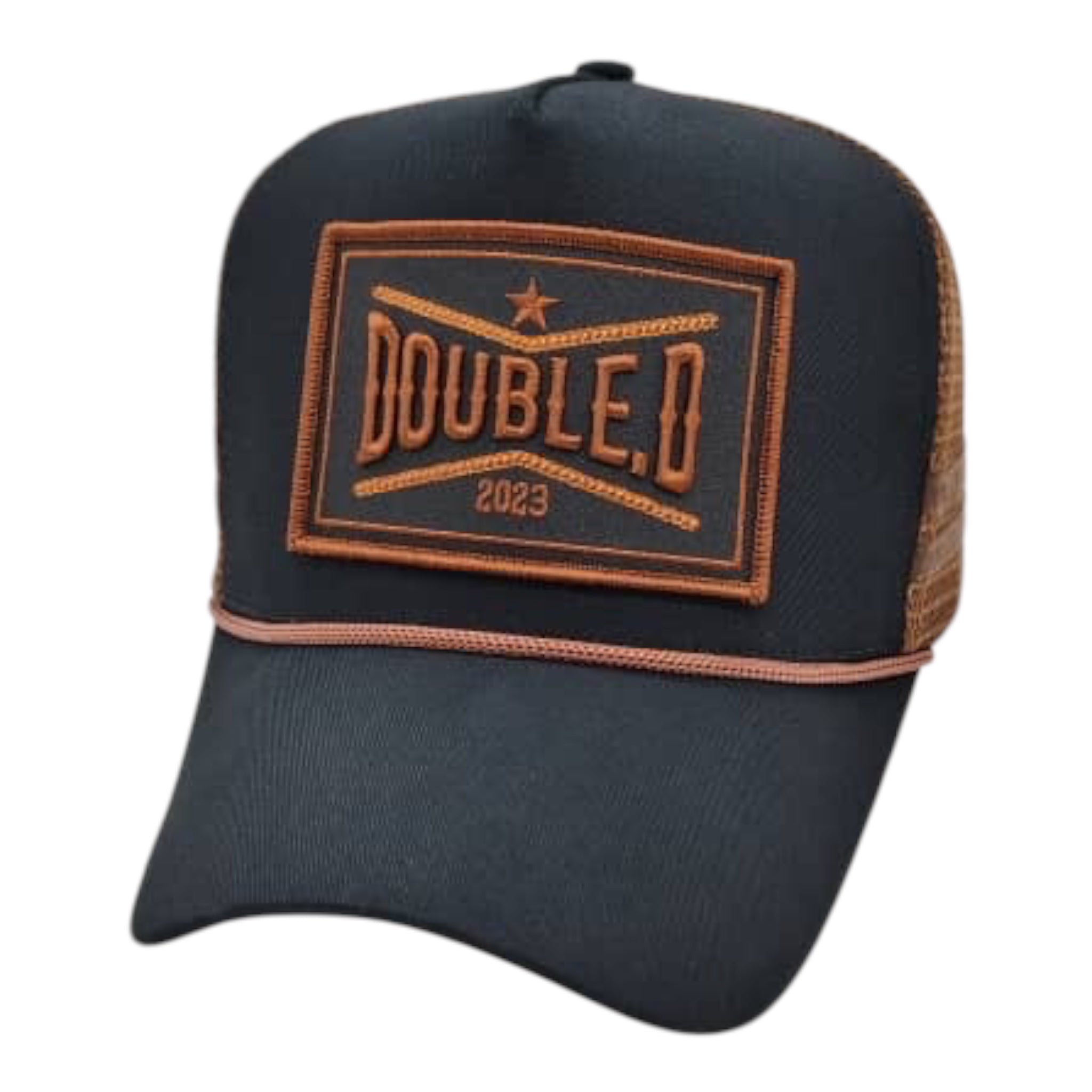 Double D Charcoal Trucker Cap – Dusk on the Downs